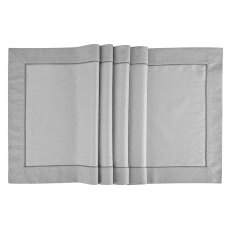 Traversa de masa, Witek Home, Poliester, 50x150 cm, Gri - eMAG.ro