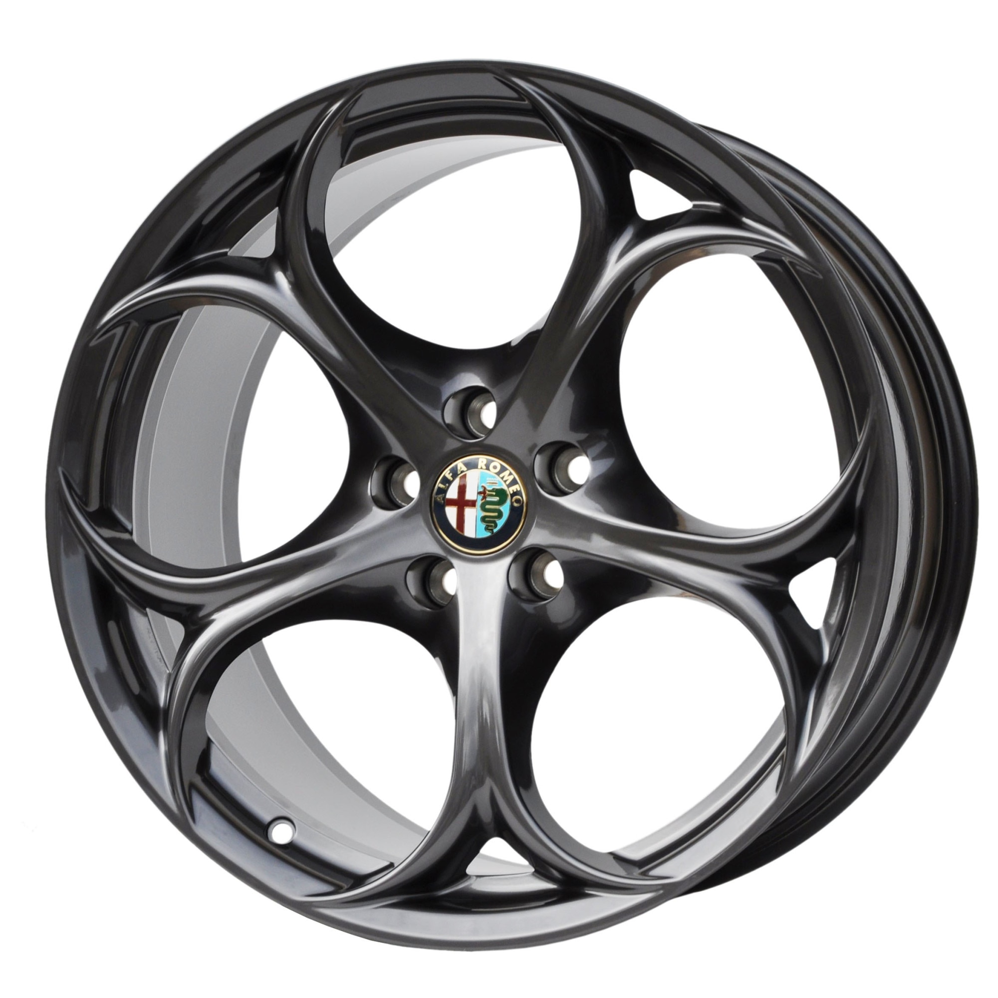 Set 4 jante aliaj Alfa Romeo (oryginalne OEM), 156112958/156112959 ...