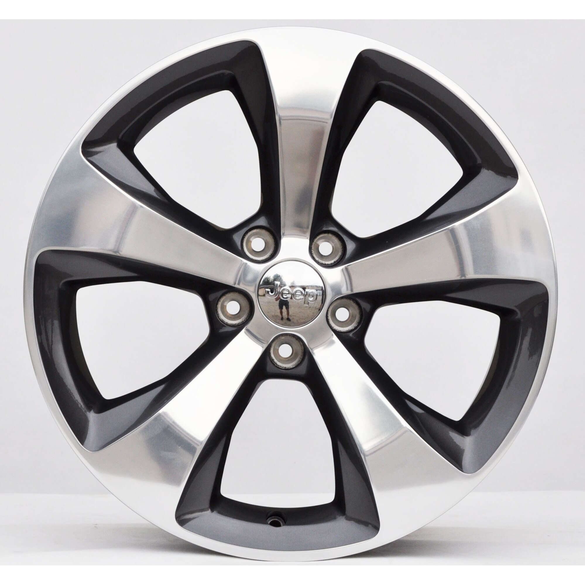 Set 4 jante aliaj Jeep, 5XT121STAA, 18x7 inch, 5x110, ET41, MG - eMAG.ro