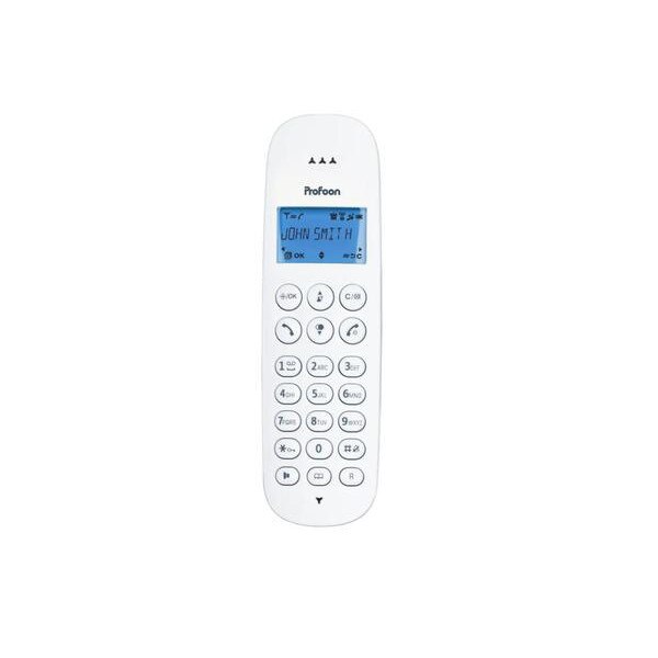 Telefon fix Profoon PDX300AE, DECT, 300 mAh Alb - eMAG.ro