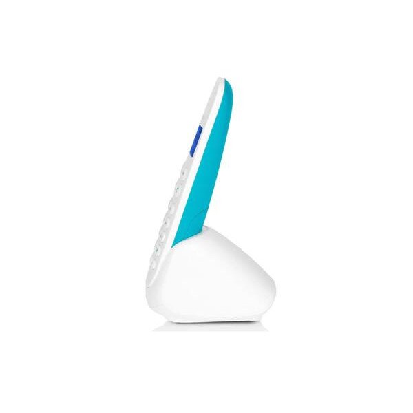 Telefon fix Profoon PDX300BW, DECT Alb/Albastru - eMAG.ro