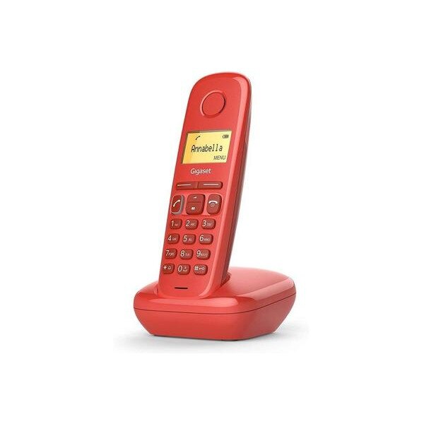 Безжичен Dect телефон Gigaset A170 Caller Id Red Emag Bg