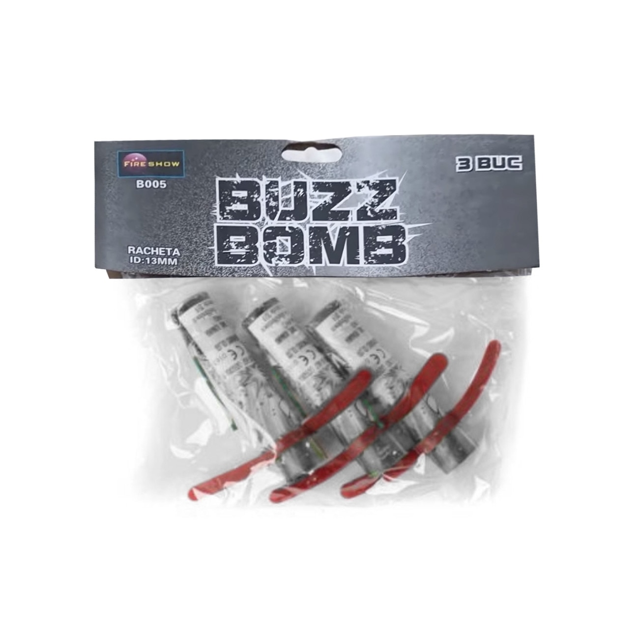 Комплект от 3 ракети Buzz Bomb Fireworks - eMAG.bg