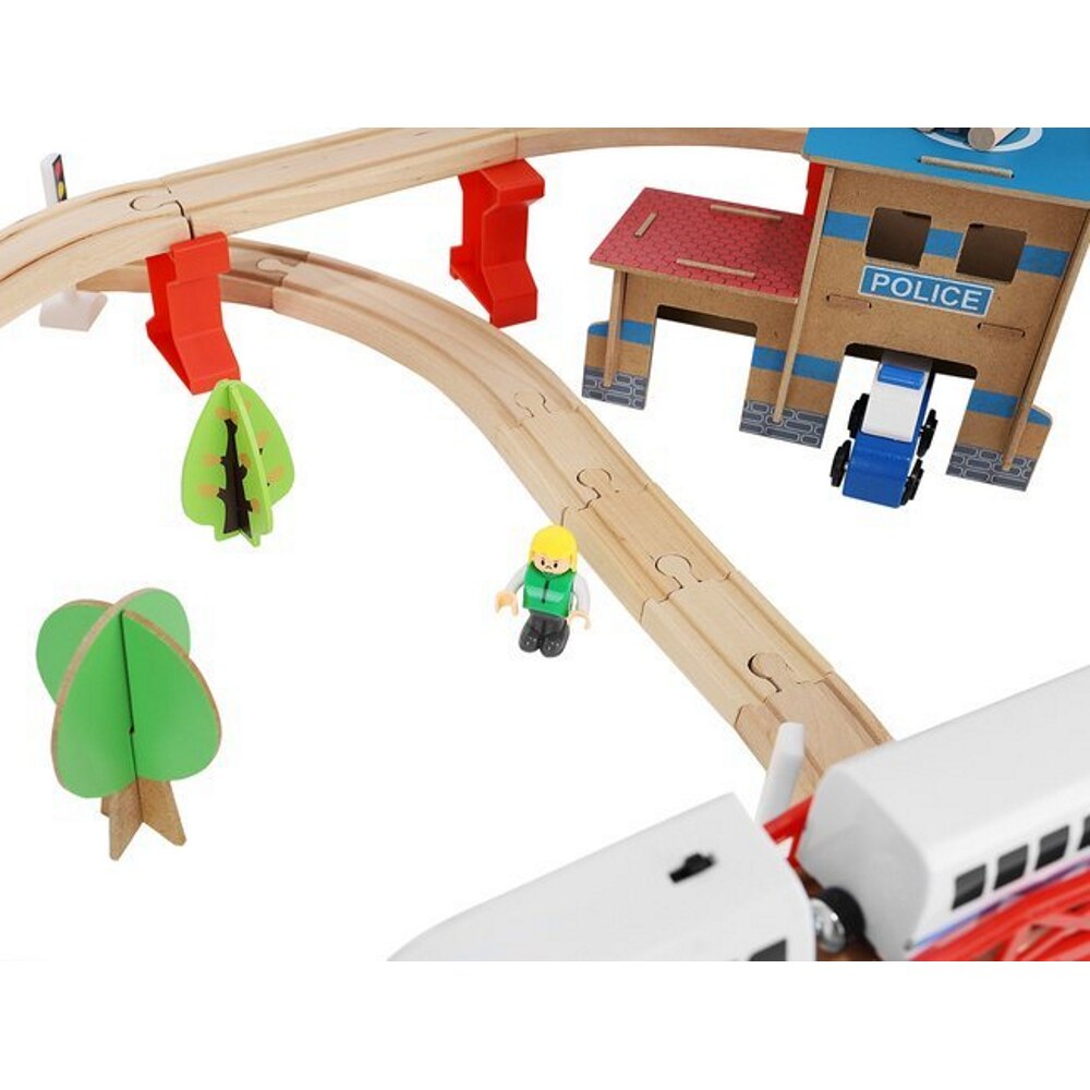 Pista Multifunctionala din Lemn Natural Cargo Express idealSTORE ...