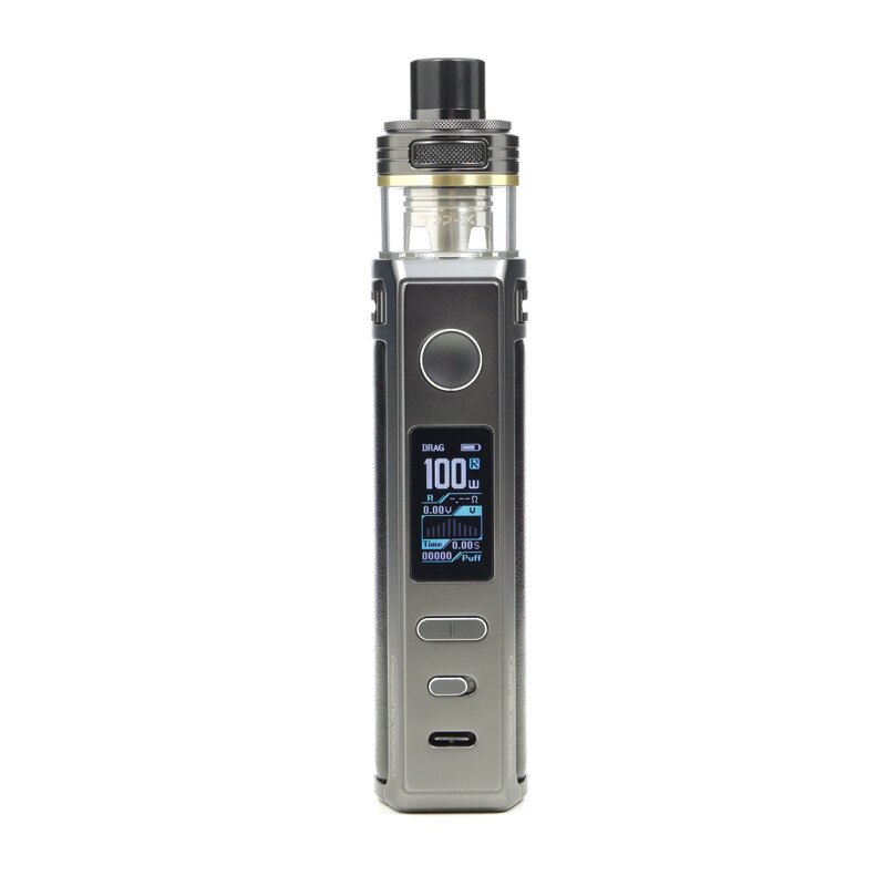 Kit Tigara Electronica Voopoo Drag X Pro, 100w, 5,5ml, Gobi Gray - eMAG.ro