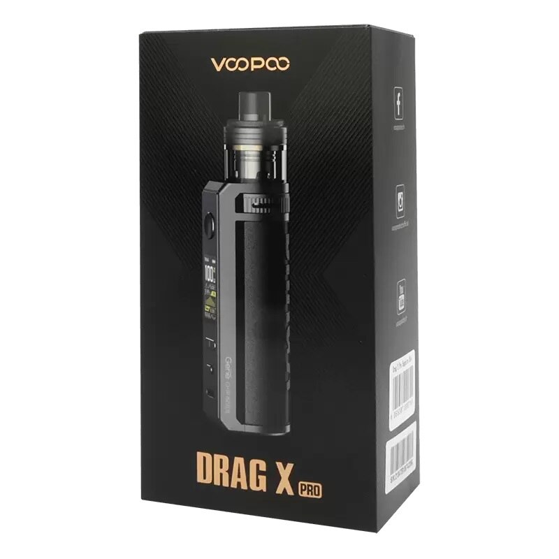 Kit Tigara Electronica Voopoo Drag X Pro, 100w, 5,5ml, Classic Black ...