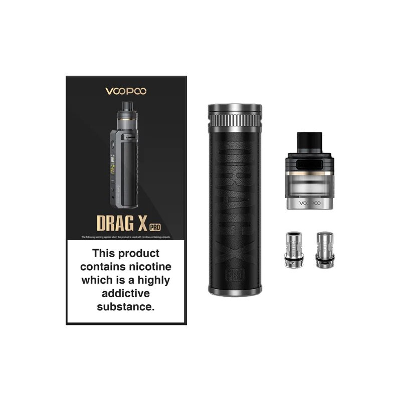 Kit Tigara Electronica Voopoo Drag X Pro, 100w, 5,5ml, Classic Black ...