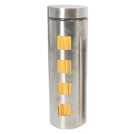 Recipient cu capac, argintiu, din sticla si inox, 1.8 ml, 75015 - eMAG.ro