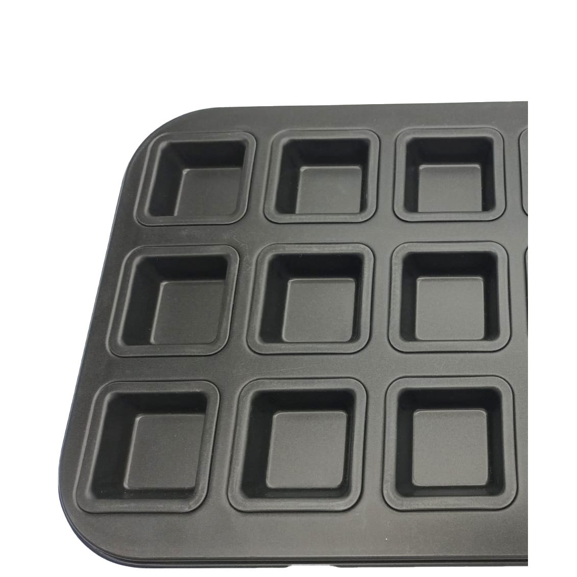 Tava prajituri cu 15 compartimente dreptunghiulare, 38 x 26 cm, 74275 ...