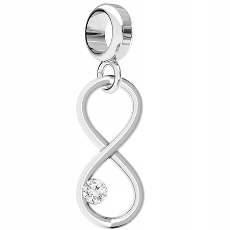 Pandantiv Charms, Larezo, Semn, Infinit, Argint, 1.6x1.6 cm - eMAG.ro