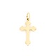 Pandant forma cruce plina, aur 14k - eMAG.ro