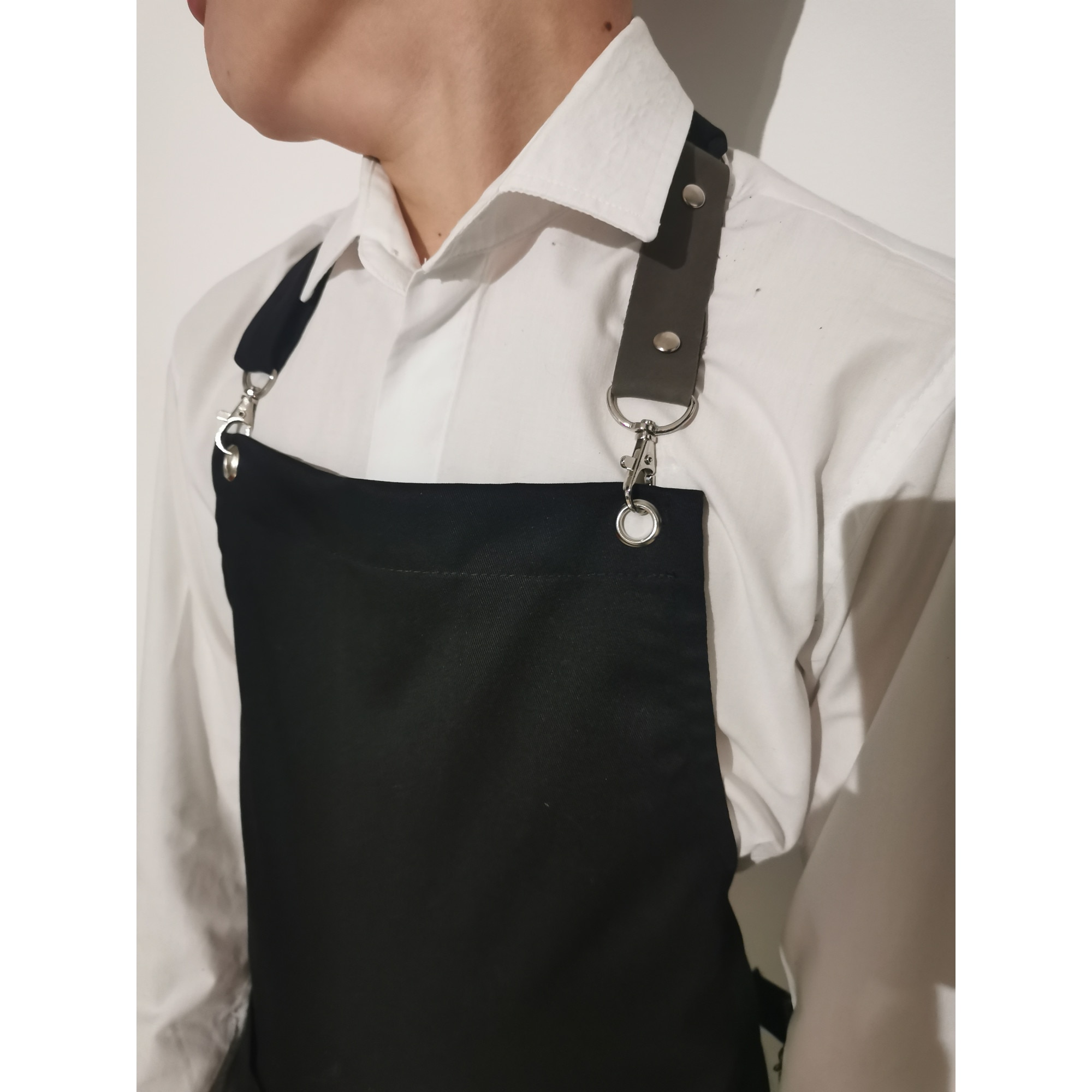 Sort barman negru, cu accesorii detasabile, piele 1 - eMAG.ro