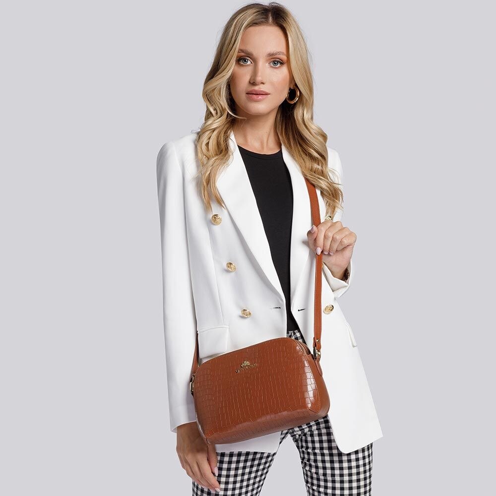 Női Három Rekeszes Krokóbőr Crossbody Táska Wittchen - eMAG.hu