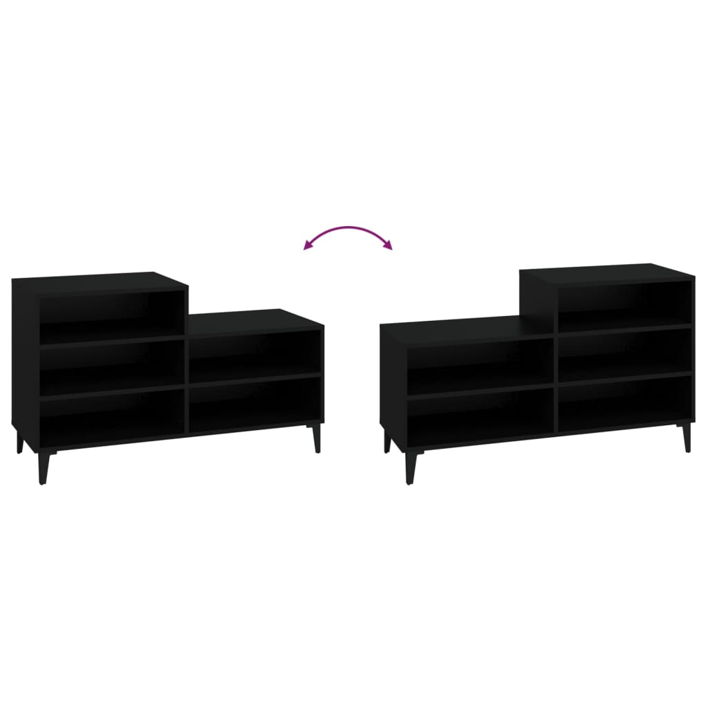 Pantofar, negru, 102x36x60 cm, lemn compozit, 21,9 kg 819733 - eMAG.ro