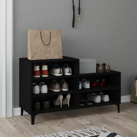 Pantofar, negru, 102x36x60 cm, lemn compozit, 21,9 kg 819733 - eMAG.ro