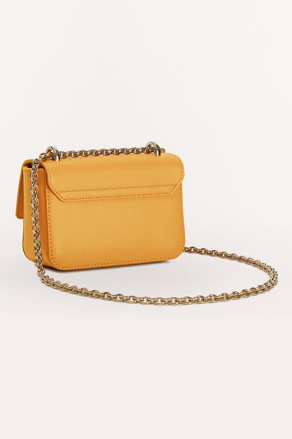 Furla, Geanta crossbody din piele Metropolis, Galben sofran - eMAG.ro
