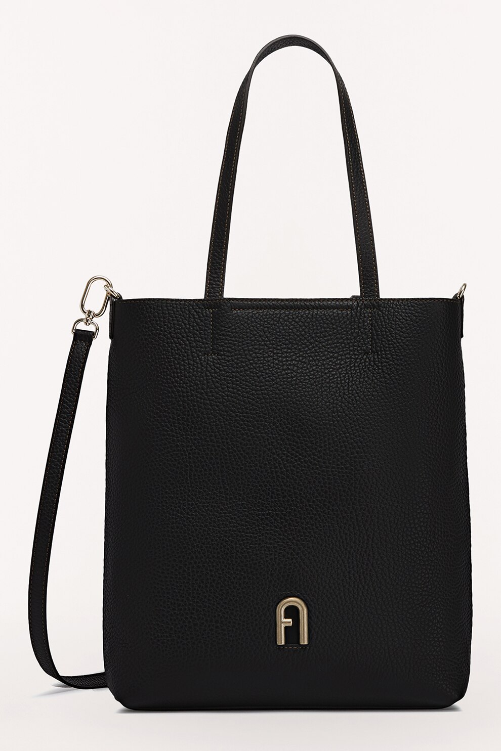 Furla, Geanta tote din piele Primula, Negru - eMAG.ro