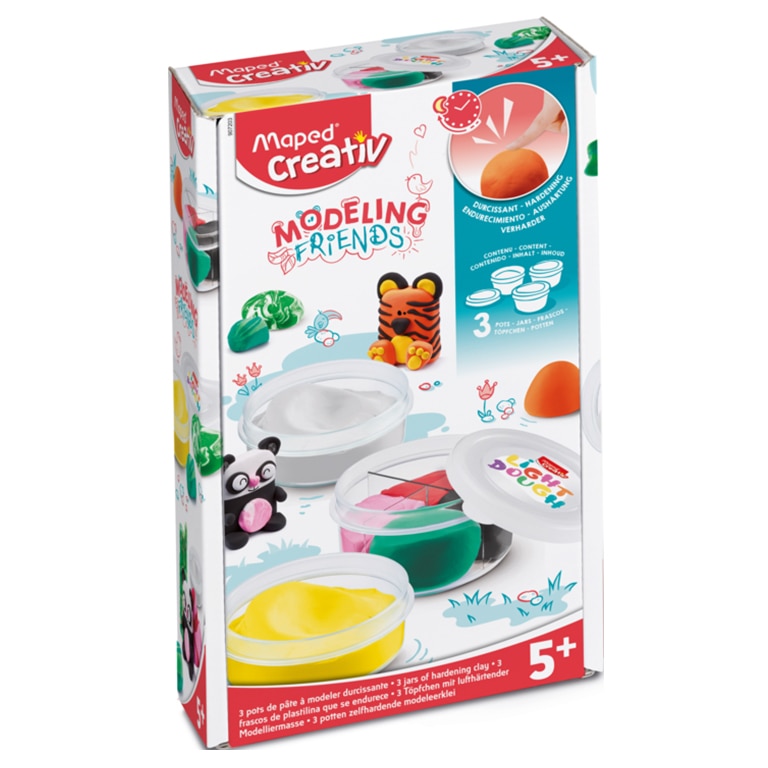 MAPED CREATIV Modeling Friends utántöltő modellező gyurma készlet ...