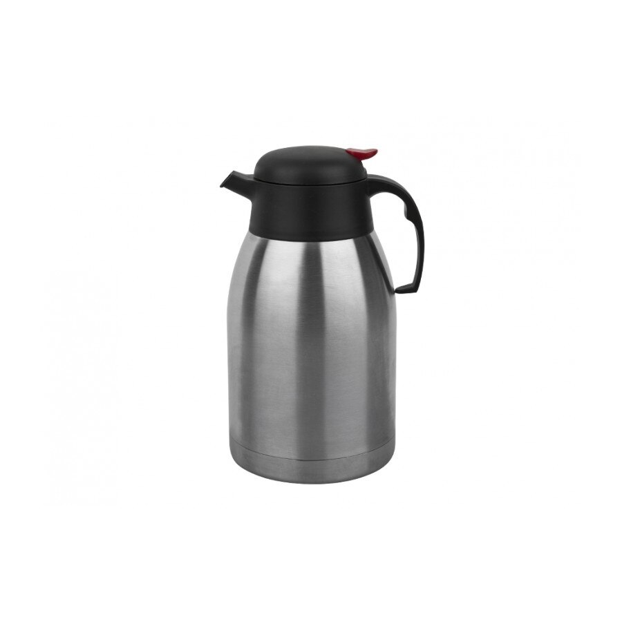 Termos cu capac si buton 1.5 L, Witek Home, Inox/Polipropilena ...