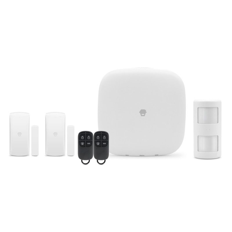 Sistem de alarma, Chuango, Wireless, WiFi/4G LTE, Alb/Negru - eMAG.ro