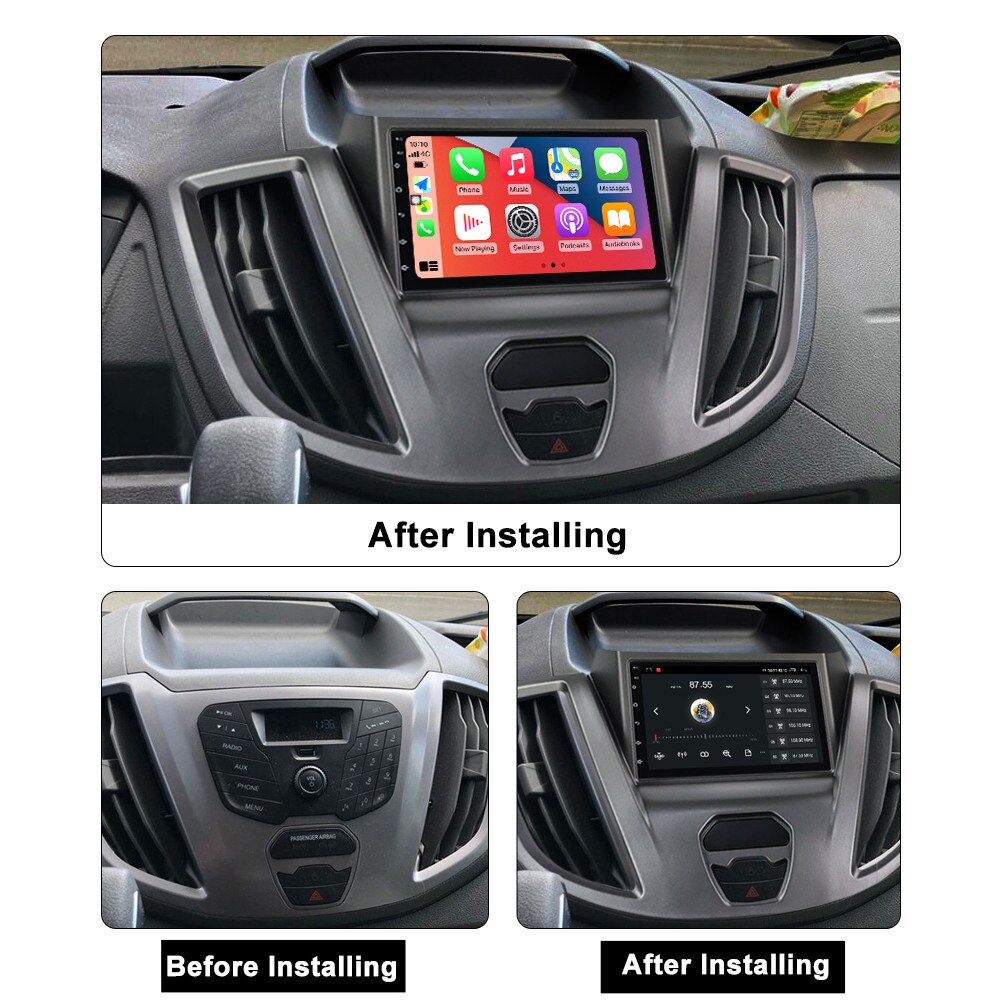 Navigatie dedicata Ford Transit 2017-2018, NAVI-IT Android 12, 2 GB RAM ...