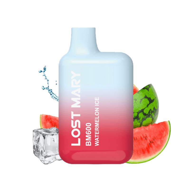 Tigara electronica de unica folosinta, Lost Mary BM600 - Watermelon Ice, 2ml, 20mg NicSalt ...