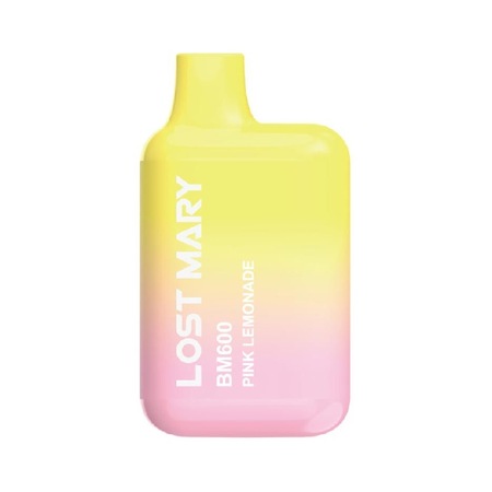 Tigara electronica de unica folosinta, Lost Mary BM600 - Pink Lemonade, 2ml, 20mg NicSalt ...