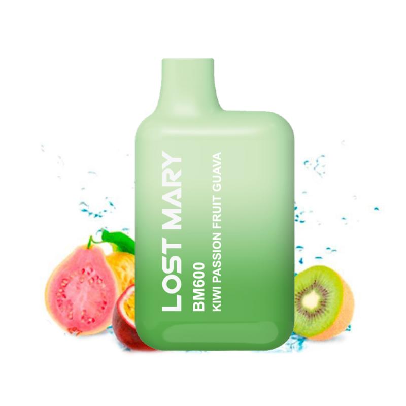 Tigara electronica de unica folosinta, Lost Mary BM600 - Kiwi Passionfruit Guava, 2ml, 20mg ...