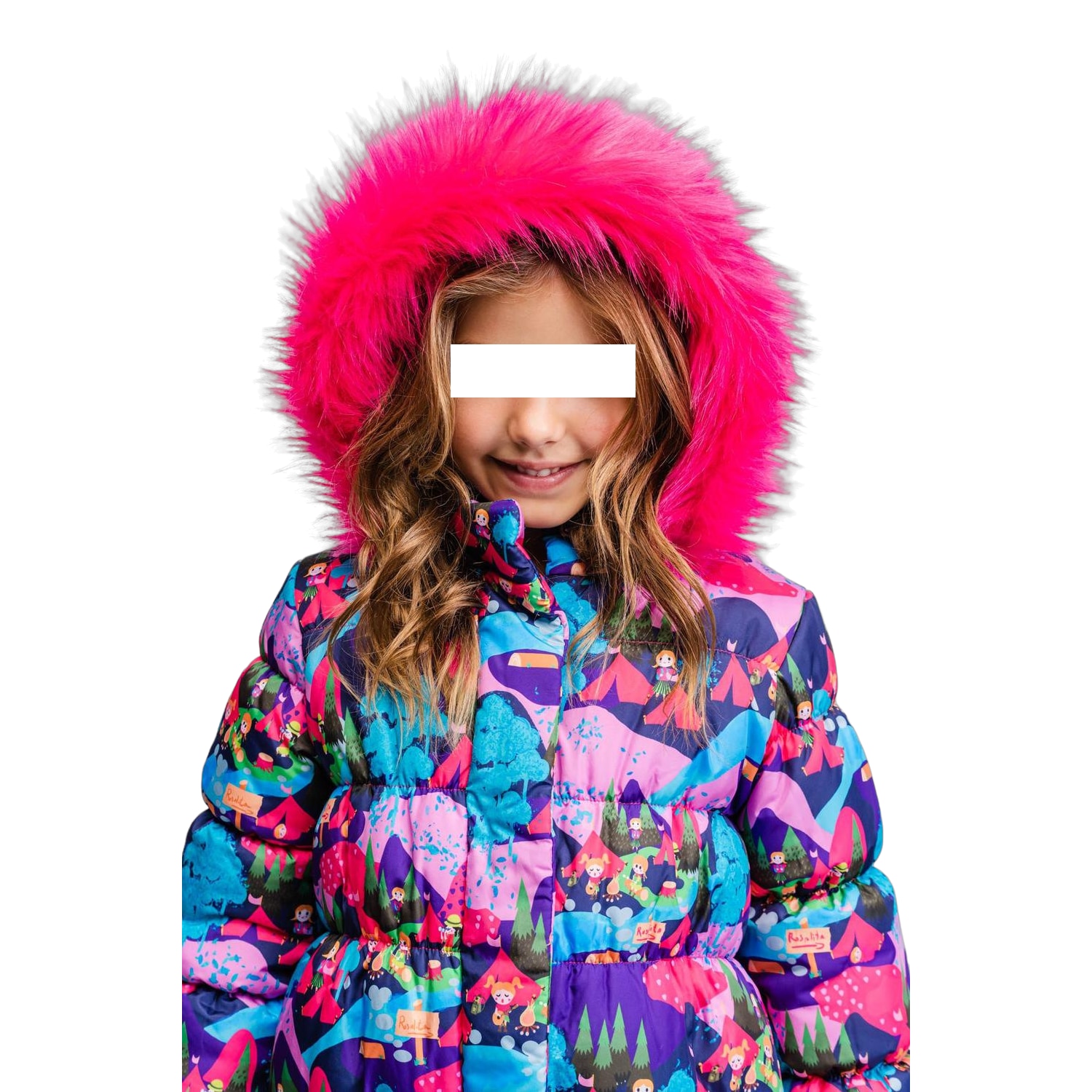 Geaca de iarna cu gluga, pentru fete, Rosalita Senoritas-Benzie - eMAG.ro