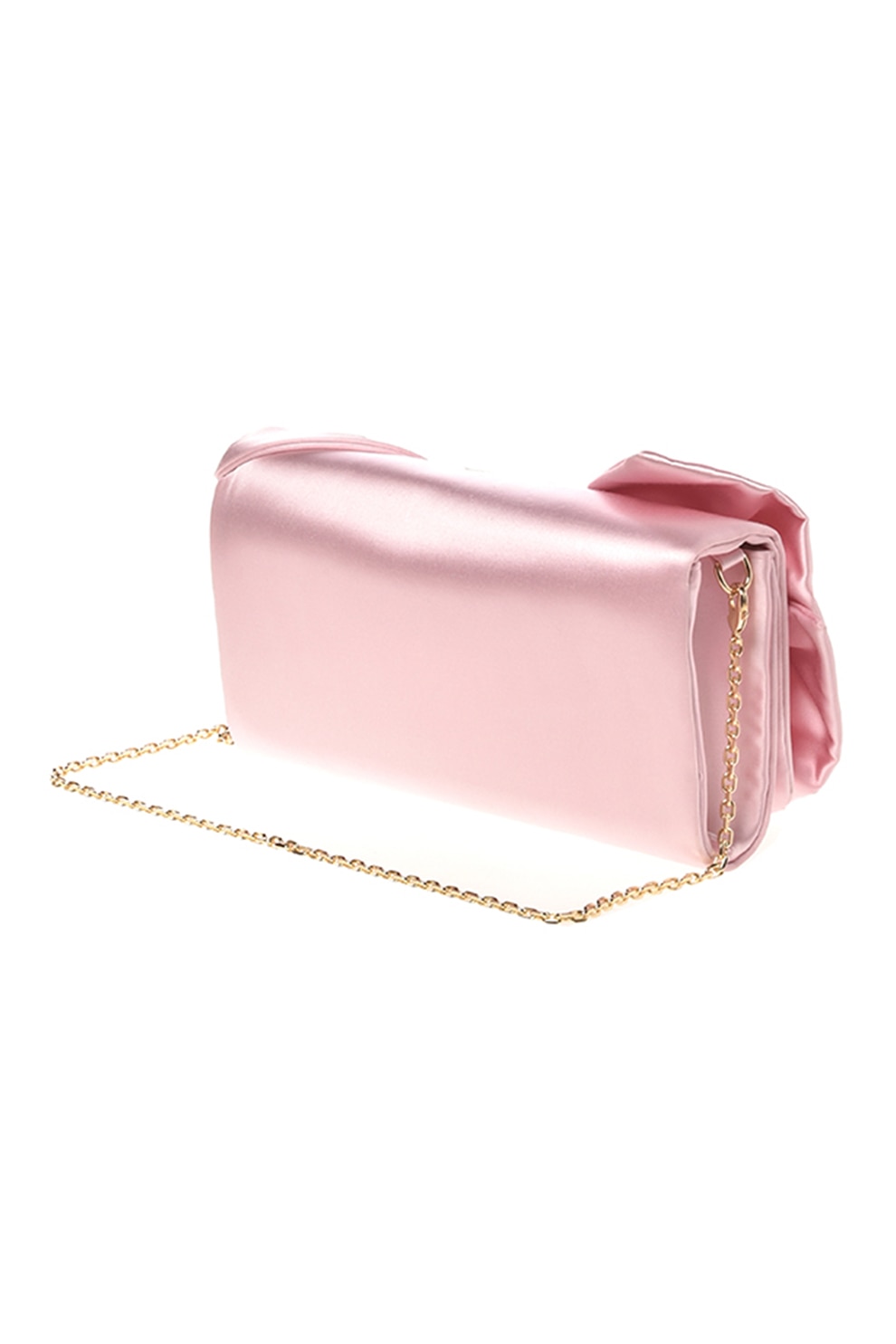 Love Moschino, Geanta plic cu funda si bareta de lant, Roz pastel - eMAG.ro
