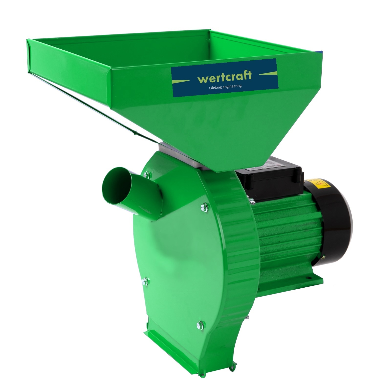 Moara electrica pentru uruiala si cereale Wertcraft 3.8 kW, 300 kg/h ...