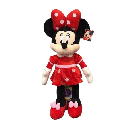 Плюшена игра Мини Маус Minni Mouse SMax, 60 см, Червена - eMAG.bg
