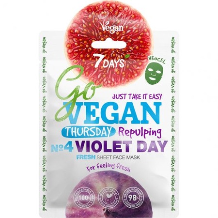 Masca de fata 7DAYS VIOLET DAY - eMAG.ro