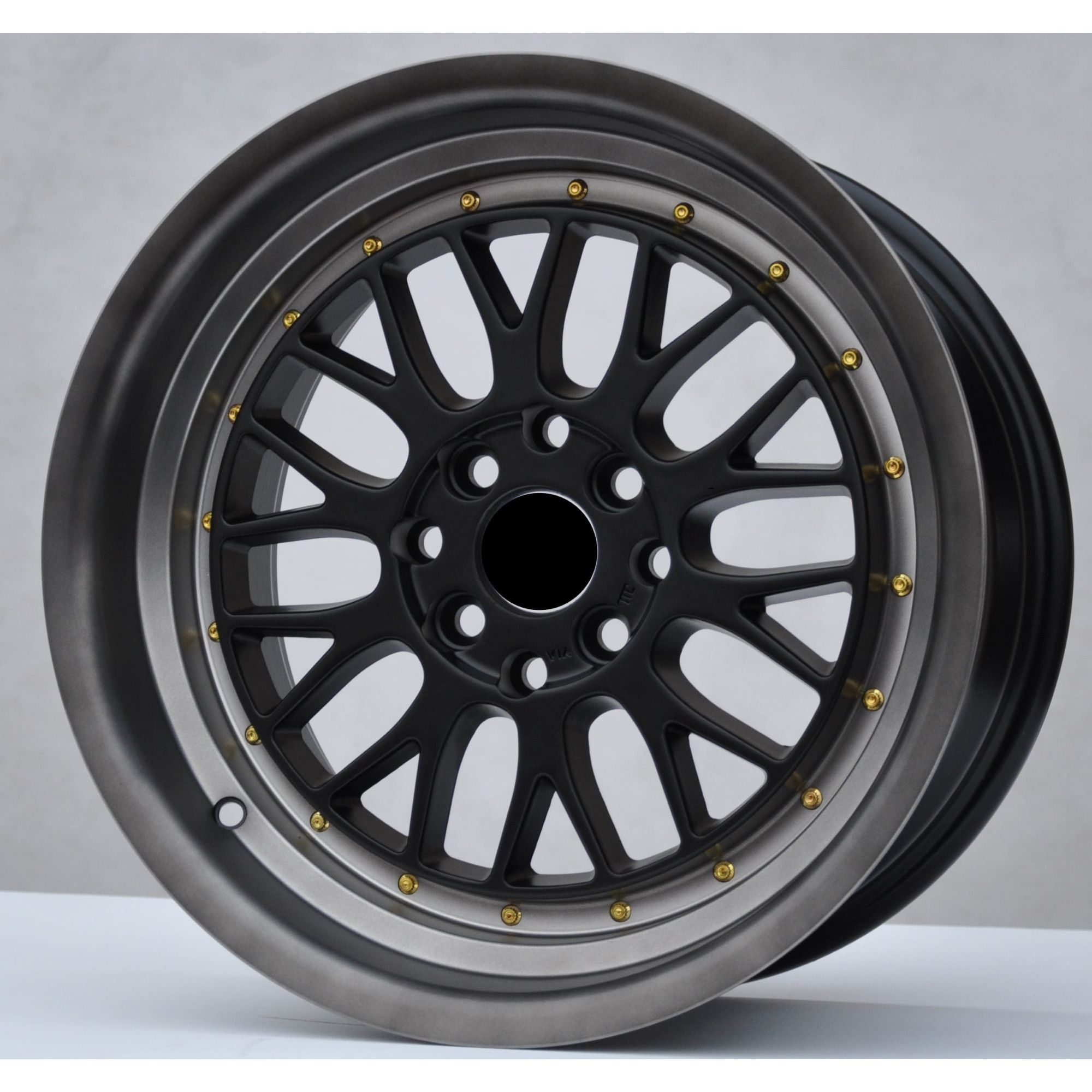 Set 4 jante aliaj Inny, 306, 16x8.5 inch, 4x100, ET30, GM - gun metal ...