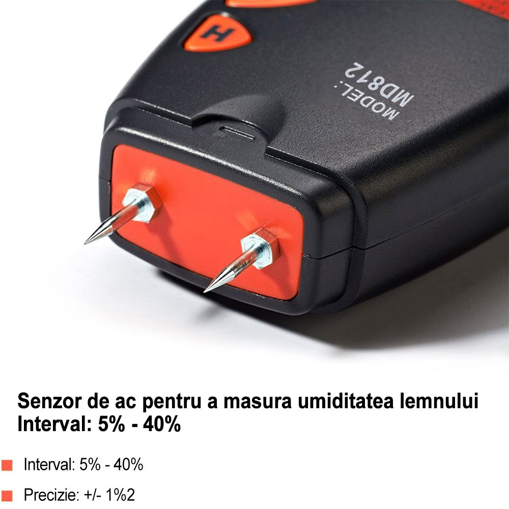 Aparat profesional umidometru pentru detectarea gradului de umiditate ...