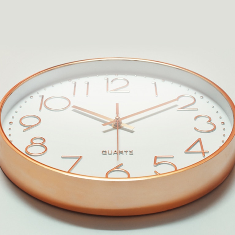 Ceas de perete, Diametru 30 cm, Pentru camera de zi, camera copilului ...
