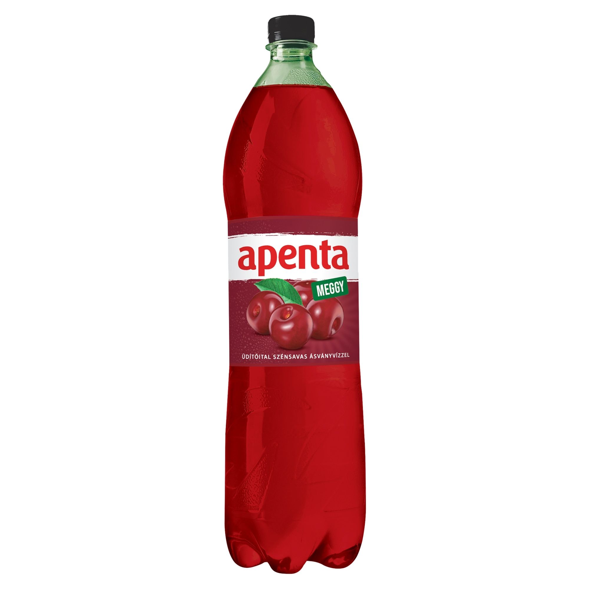 Apenta szénsavas üdítőital, Meggy, 1,5l - eMAG.hu