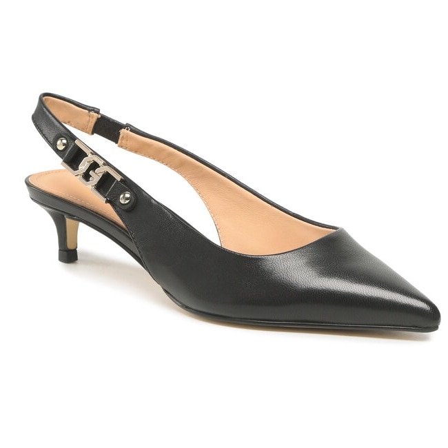 Sandale elegante dama Guess Santiment, Negru, 38 EU - eMAG.ro