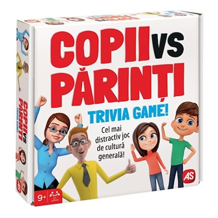 Joc de Societate Copii vs Parintii, 27 x 5 x 27,5 cm - eMAG.ro