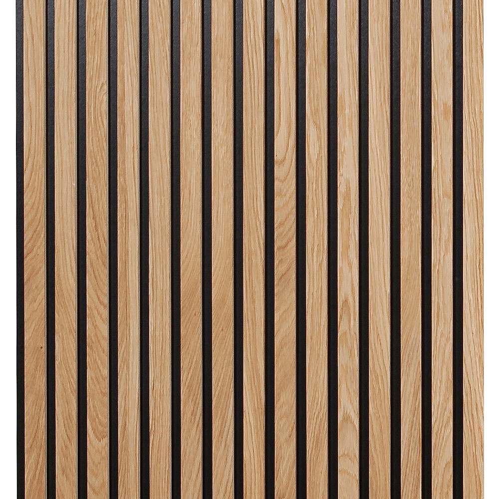 Panou acustic din MDF Stejar Natur 2400x600x22 mm - eMAG.ro