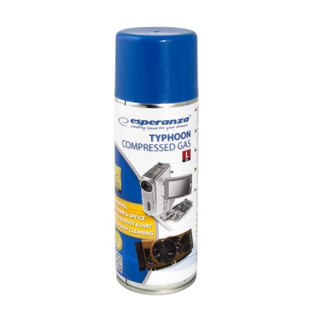 Spray aer comprimat pentru dispozitive electronice, Esperanza, 400ml ...