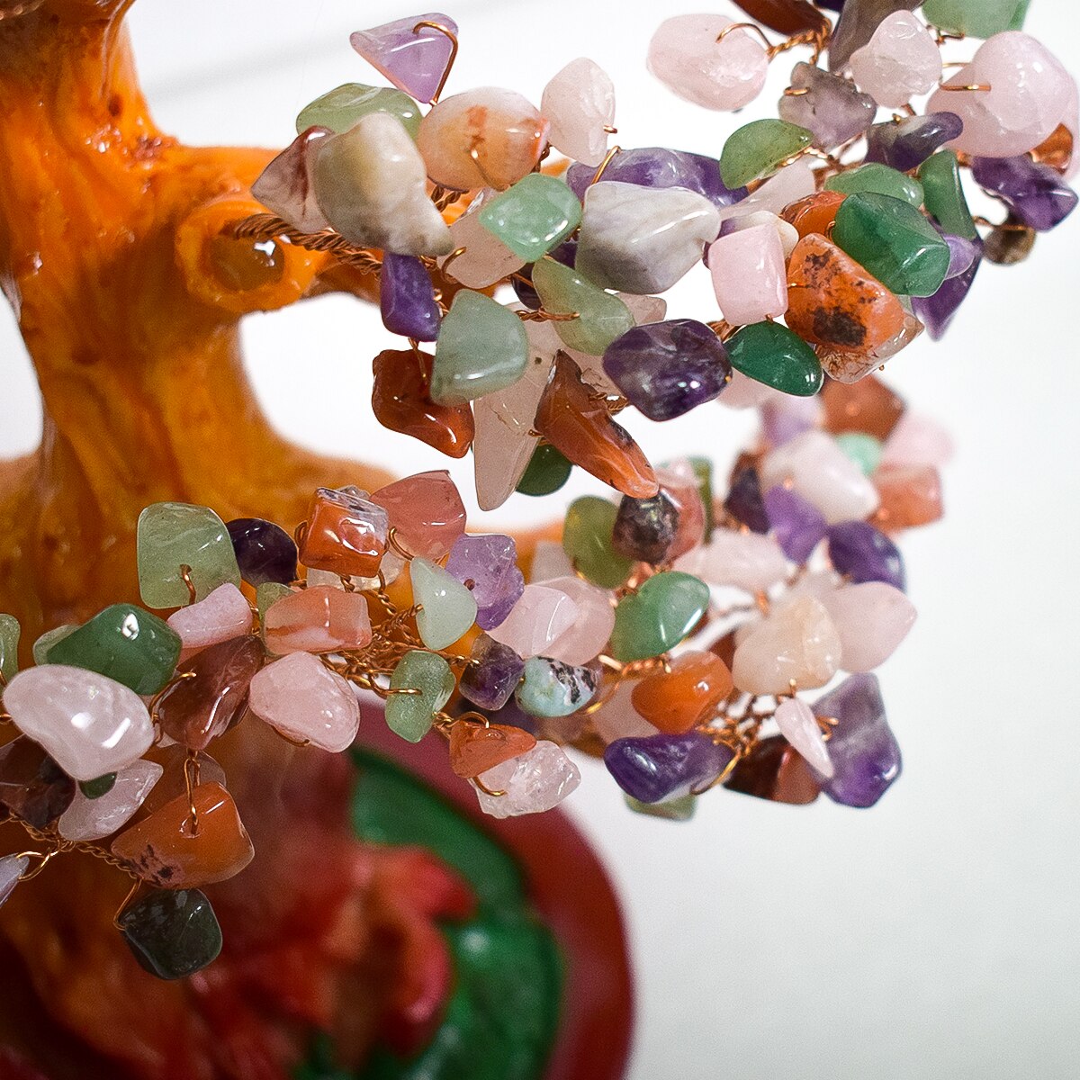 Copacel Feng Shui cu Pietre Semipretioase, Suport Ceramic, Naimeed ...