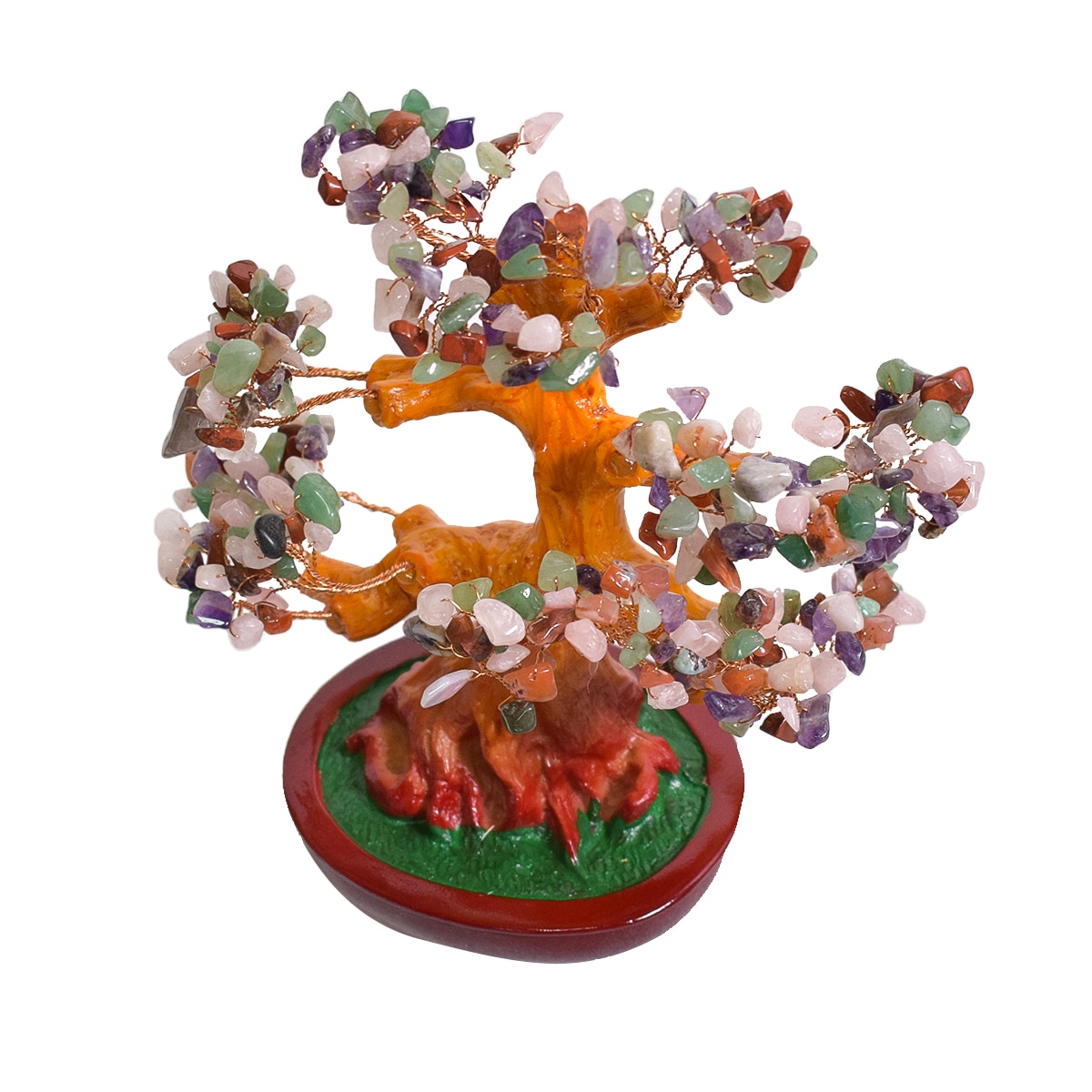 Copacel Feng Shui cu Pietre Semipretioase, Suport Ceramic, Naimeed ...