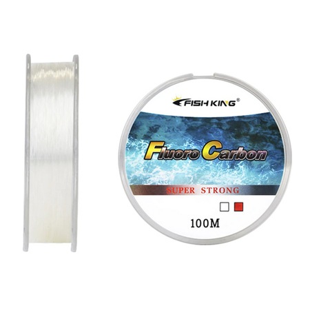 Ata de pescuit FISH KING, 7.14kg, 0.30mm, 100m, Transparent - eMAG.ro