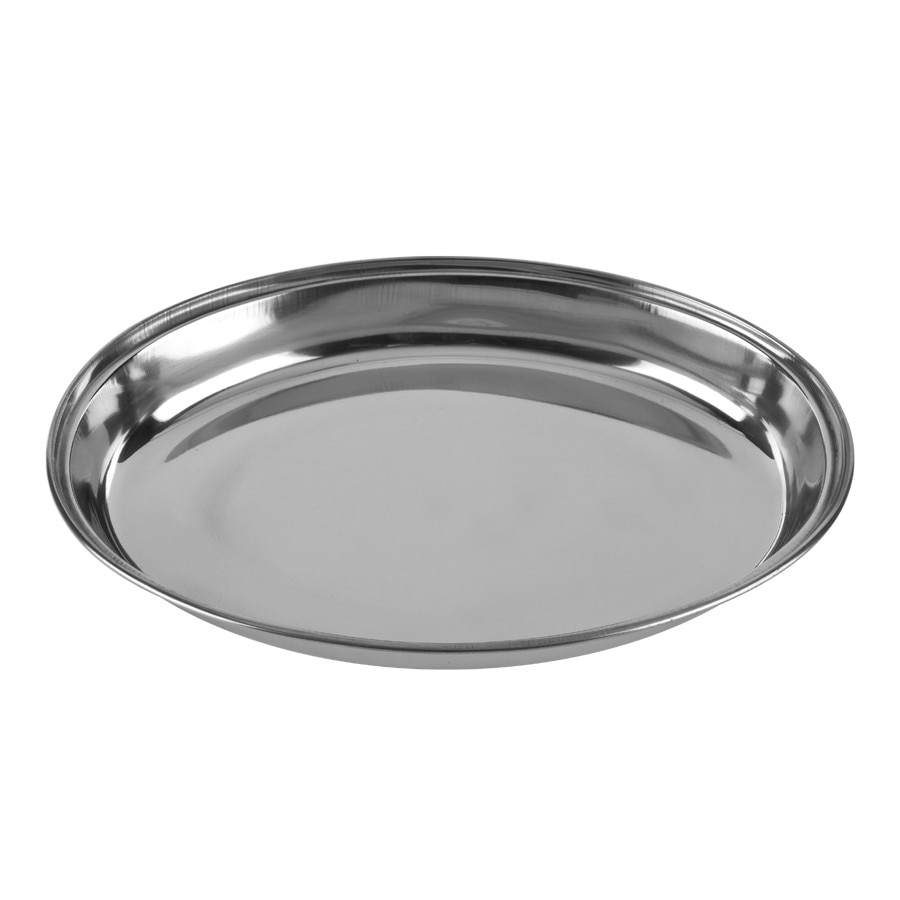 Tava servire, Witek Home, 30 cm, Otel inoxidabil, Argintiu - eMAG.ro