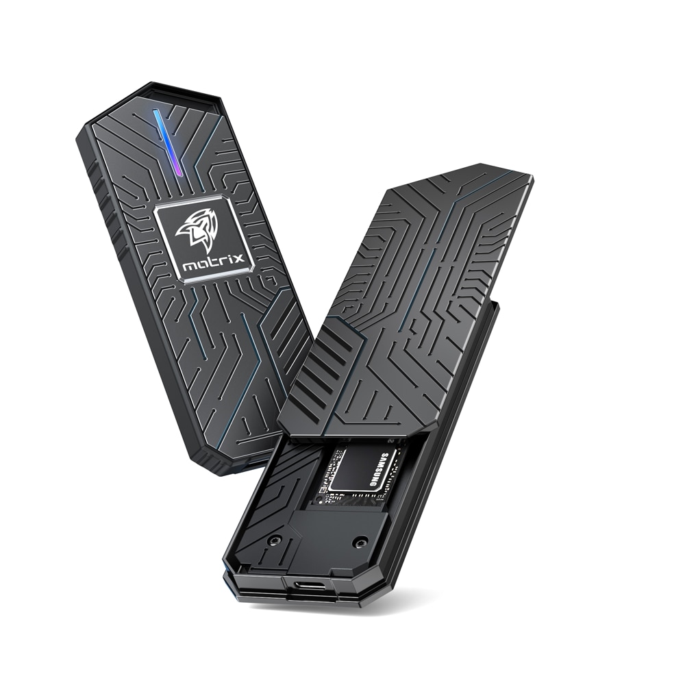 Rack extern SSD M.2 SATA / NVMe Type-C Motrix - eMAG.ro