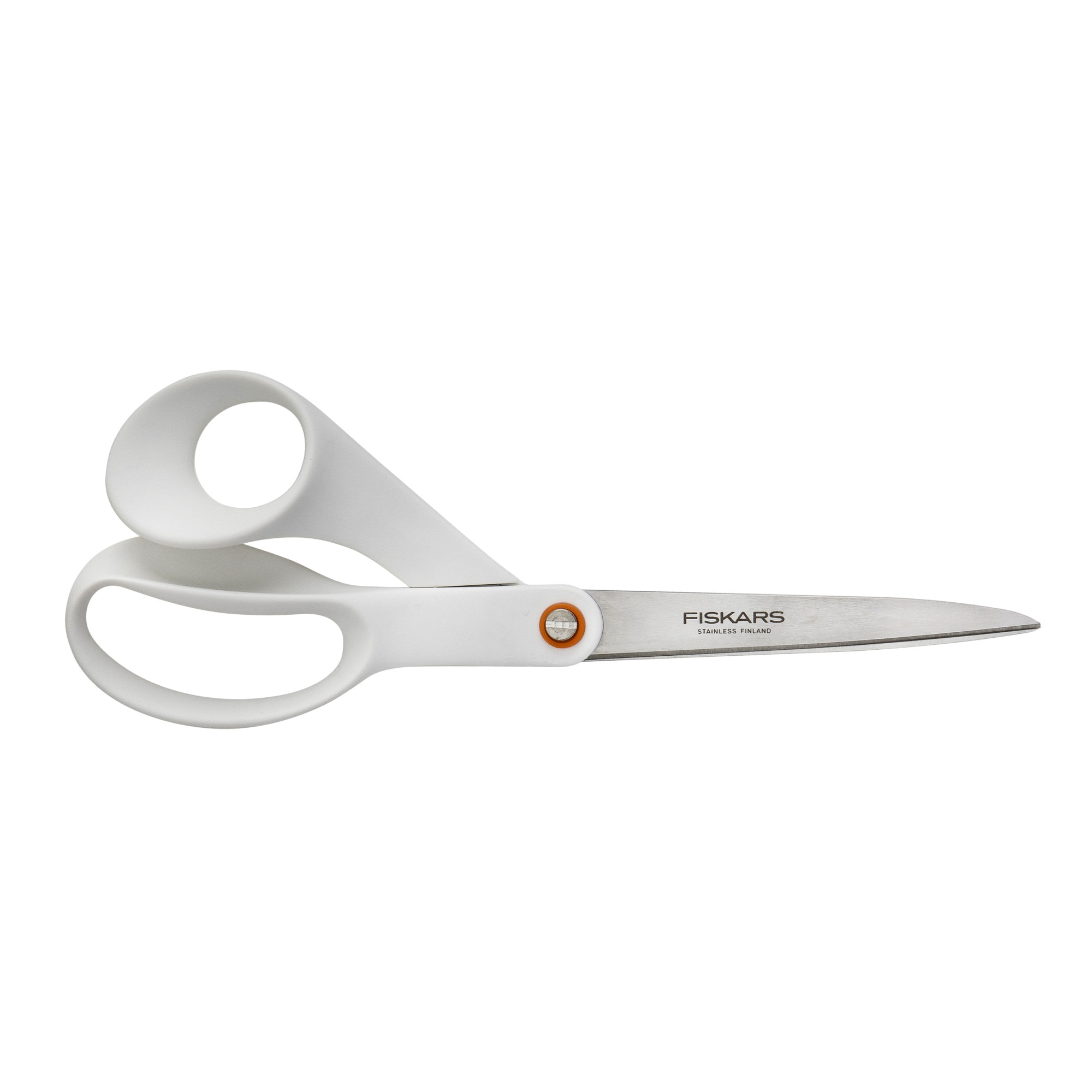 Foarfece universale Functional Form, Fiskars, Inox, 21 cm, Alb, 90 g ...