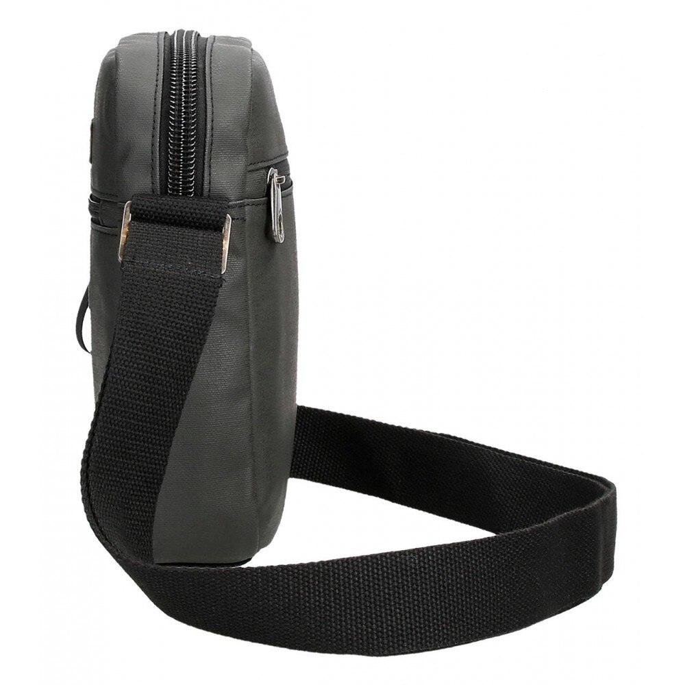 Geanta impermeabila umar barbati Pepe Jeans Truxton, gri, 17x22x6 cm ...