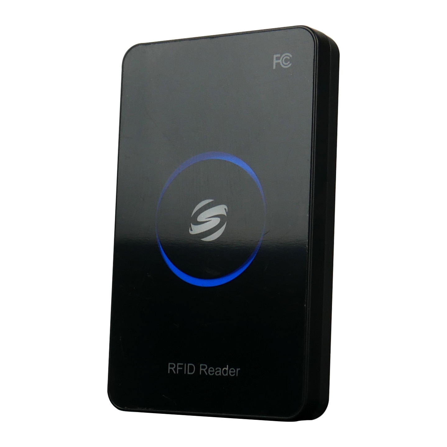 Cititor RFID elegant cu fir pentru carduri si brelocuri de 125 kHz HD ...