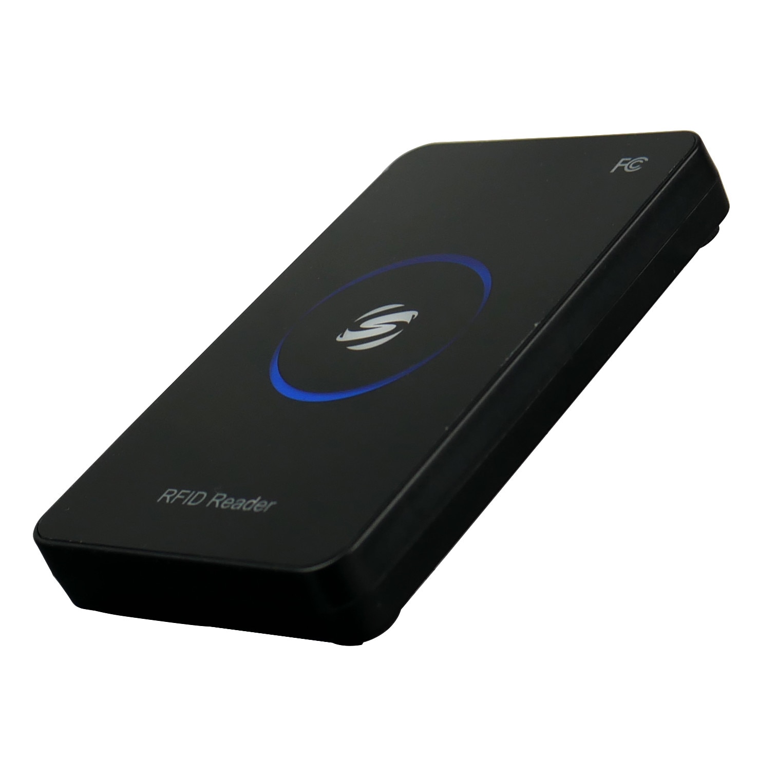 Cititor RFID elegant cu fir pentru carduri si brelocuri de 125 kHz HD ...